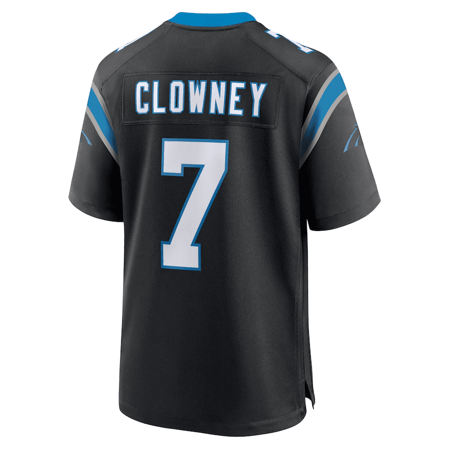 Panthers Men's Home Limited Jadeveon Clowney#7 Fans short sleeve Game ...