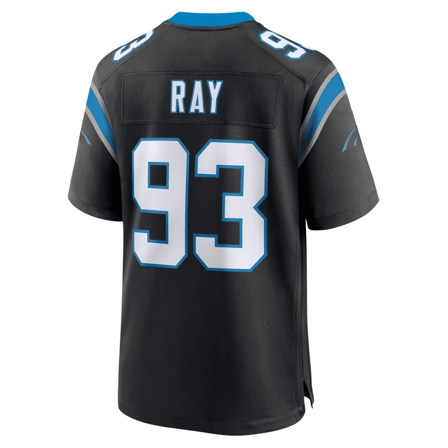Panthers Youth Home Limited LaBryan Ray#93 Fans short sleeve Game ...