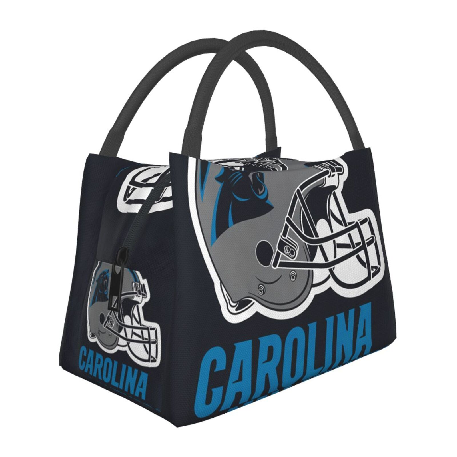 Panthers Portable Insulation Bag Men Women Lunch Bag Reusable Thermal ...