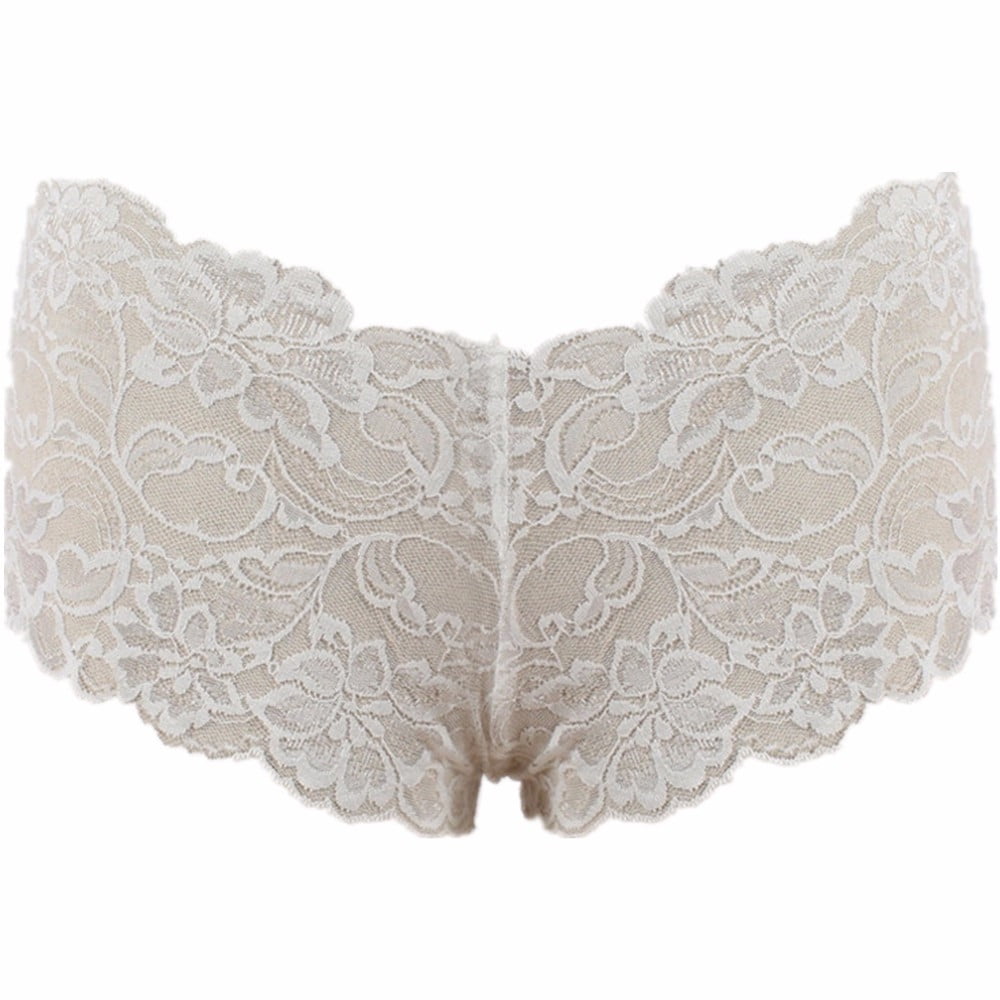 Pantie High Knicker Thong Lingerie Underwear Waist G String Lace Brief