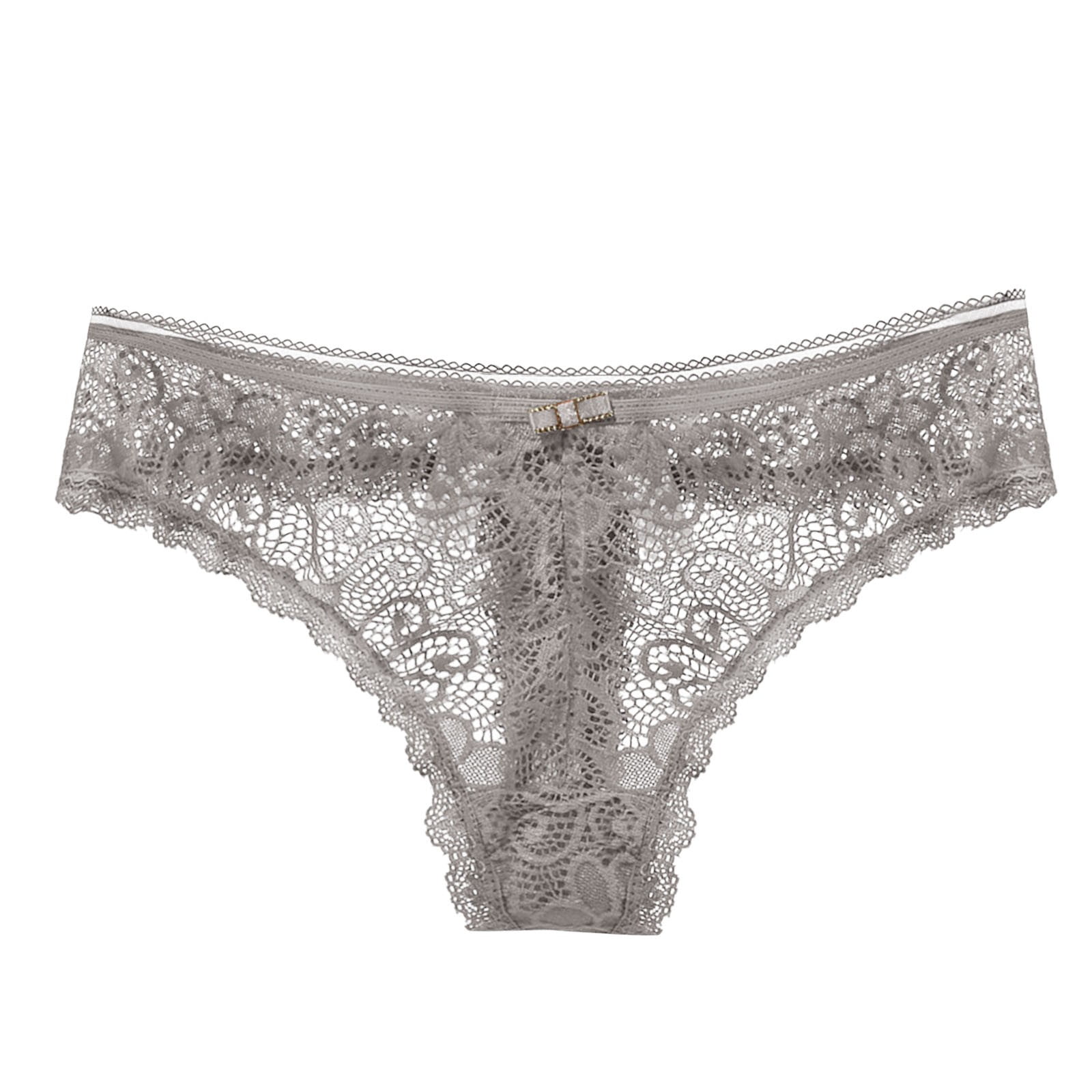 Panties for Women,Lightweight Lace Underwear Transparent Sheer Hollow ...