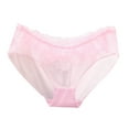 Panties for Women,Transparent Lace Underwear Low Waisted Seamless Mesh ...