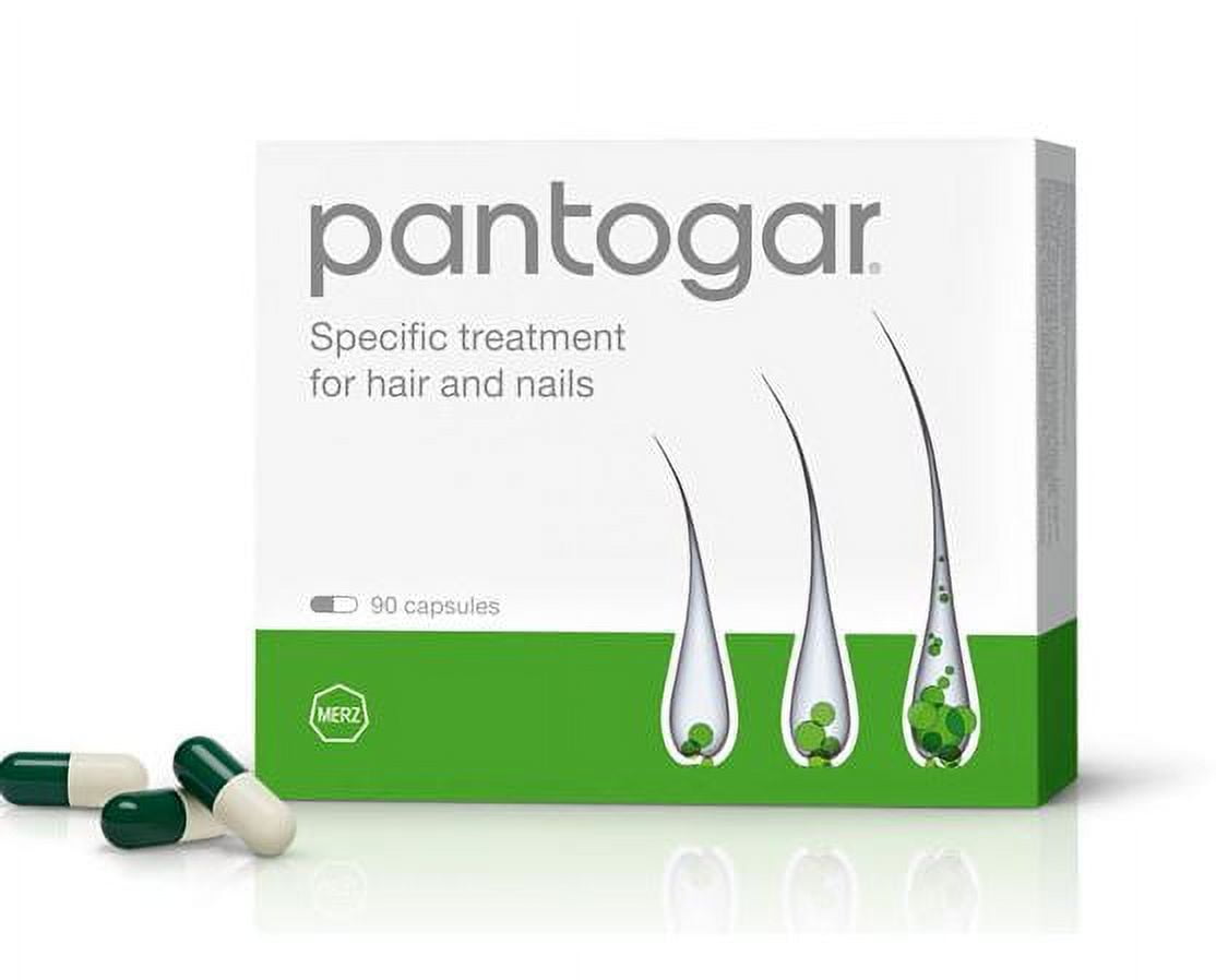 Pantogar Specific Treatment, Hair and Nail Growth, 90 Capsules, Made in ...