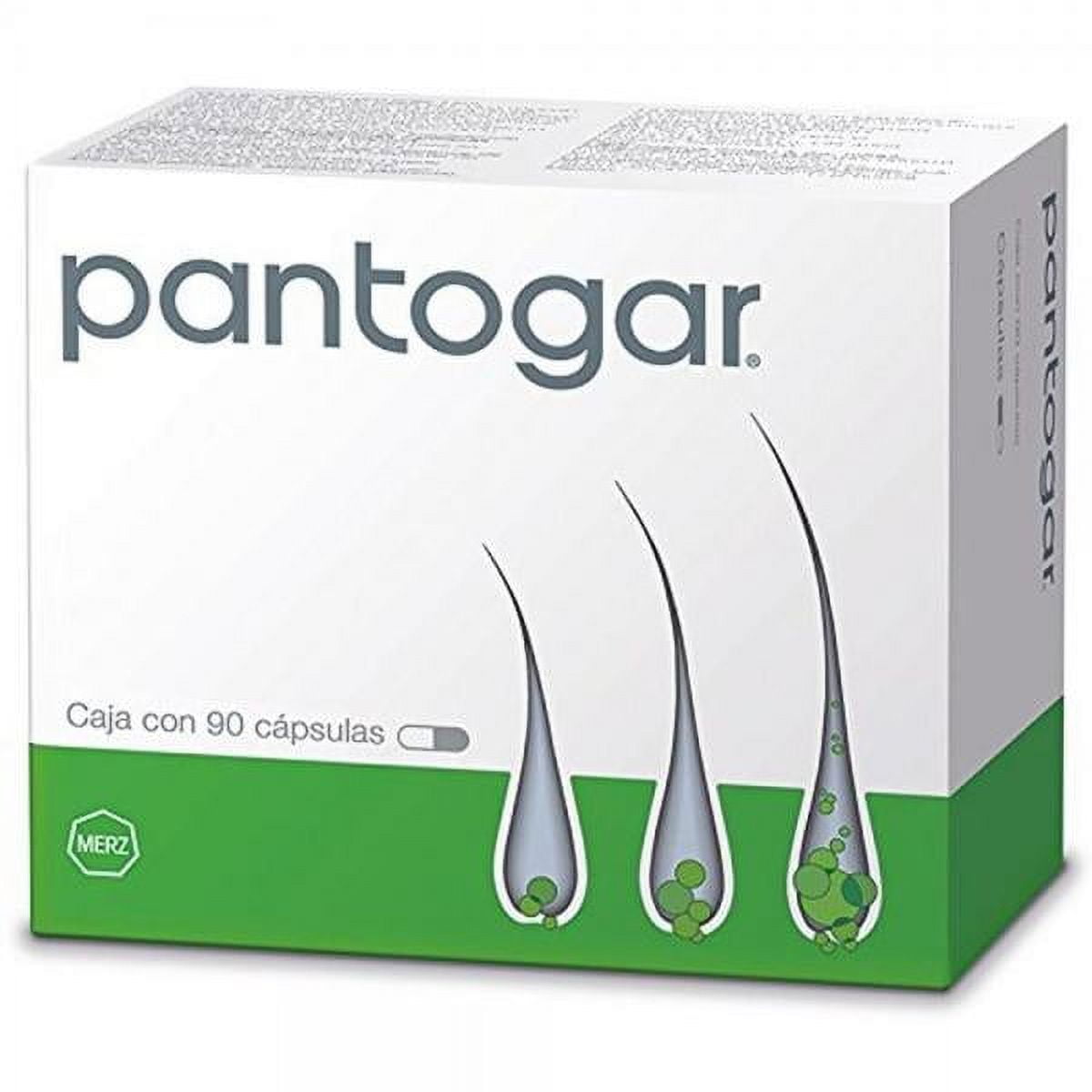 Pantogar Hair and Nail Treatment, 90 Capsules - Walmart.com