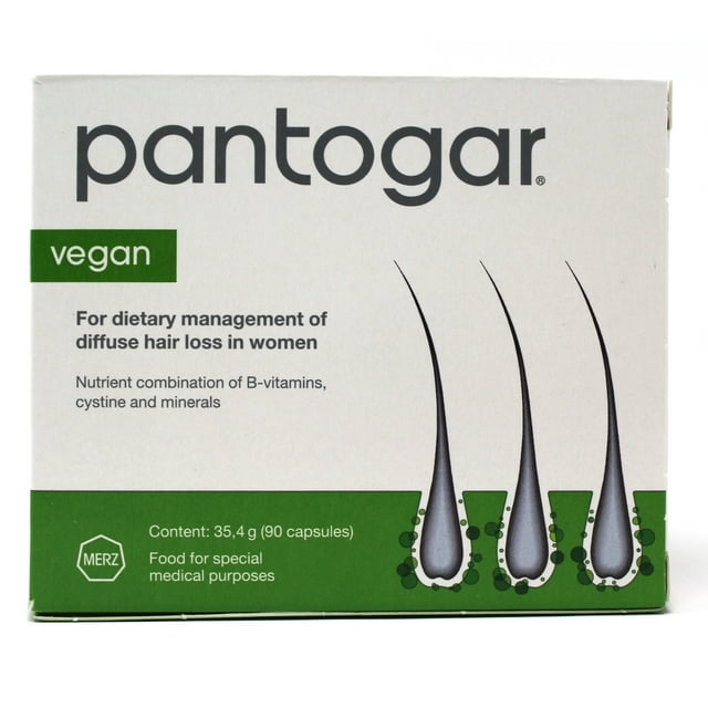 Merz Pantogar Hair and Nail Supplement, 90 Capsules - Walmart.com