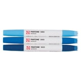 Pantone Dual Tip Markers - Blue, Set of 3 - Walmart.com
