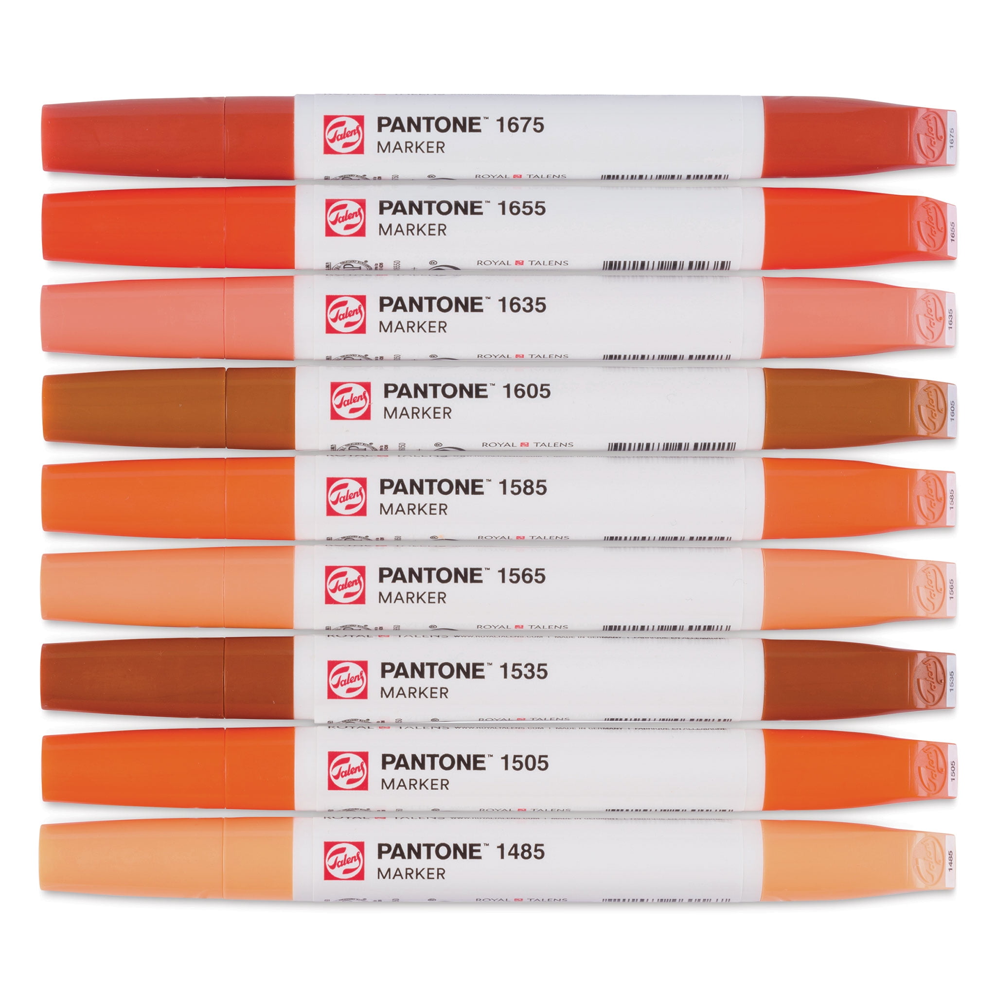 Pantone Dual Tip Markers - Warm Red, Set of 9 - Walmart.com