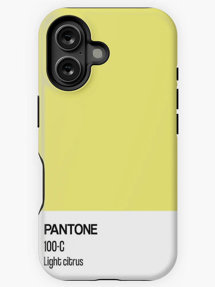 Pantone Light Citrus iPhone 16/15/14/13/12/11 Pro Max Case - Walmart.com