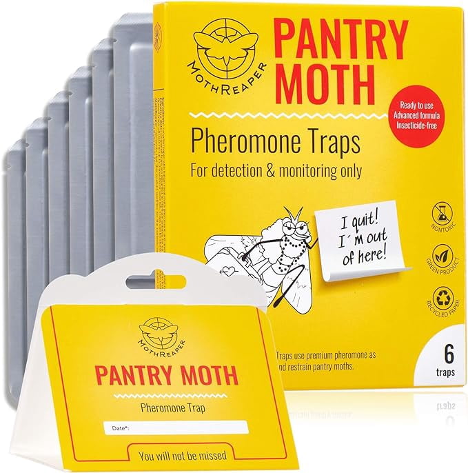 Ant Killer USKICH Pantry Moth Traps With Strength Pheromones Moths ...
