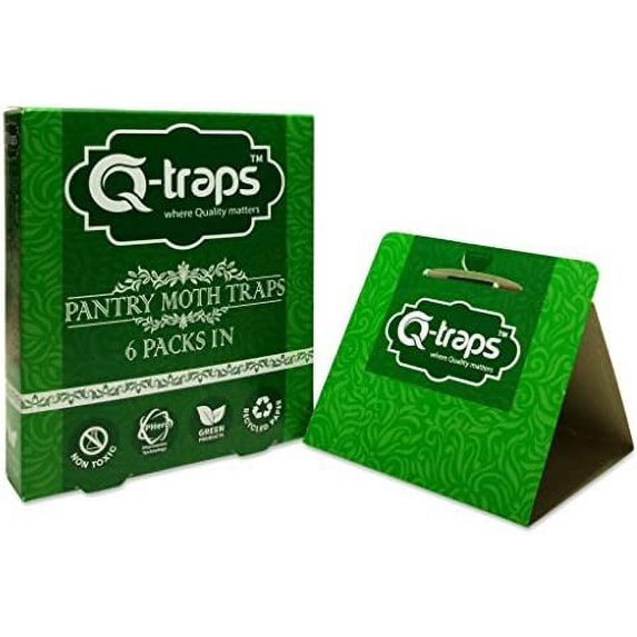 Pantry Moth Traps - Safe, Nontoxic, Insecticide & Odor Free, Pheromone ...