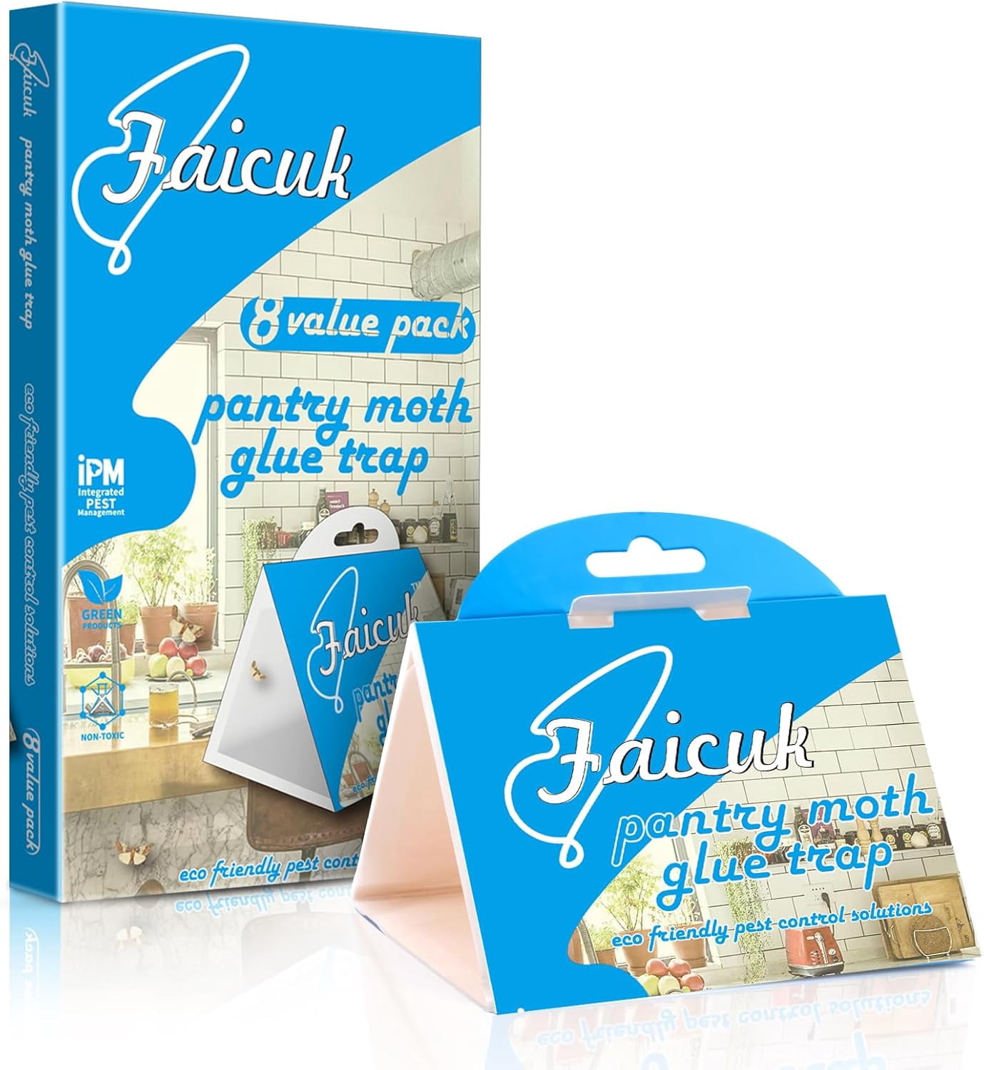 Pantry Moth Traps with Pheromone Attractant for Home, Kitchen, and ...