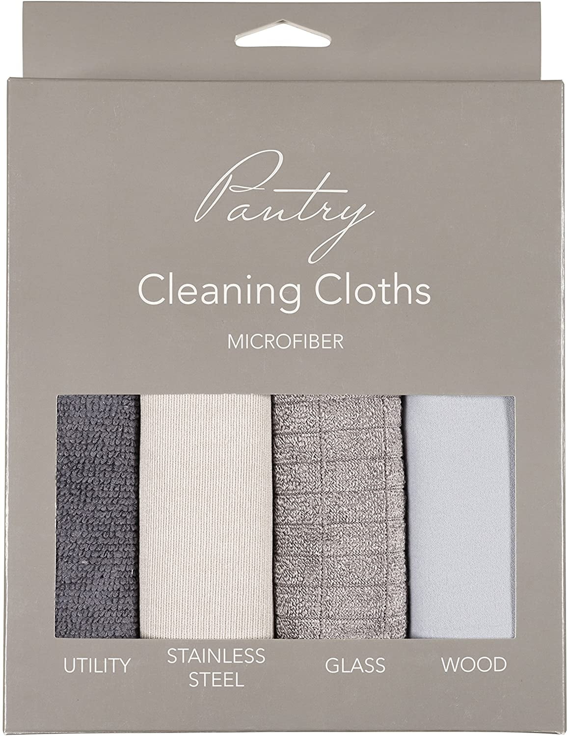 Pantry Multipurpose Microfiber Cleaning Cloth 4-Pack - 15x18 Inch ...