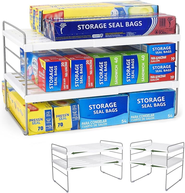 Pantry Organization and Storage for Kitchen - Expandable Kitchen Wrap ...