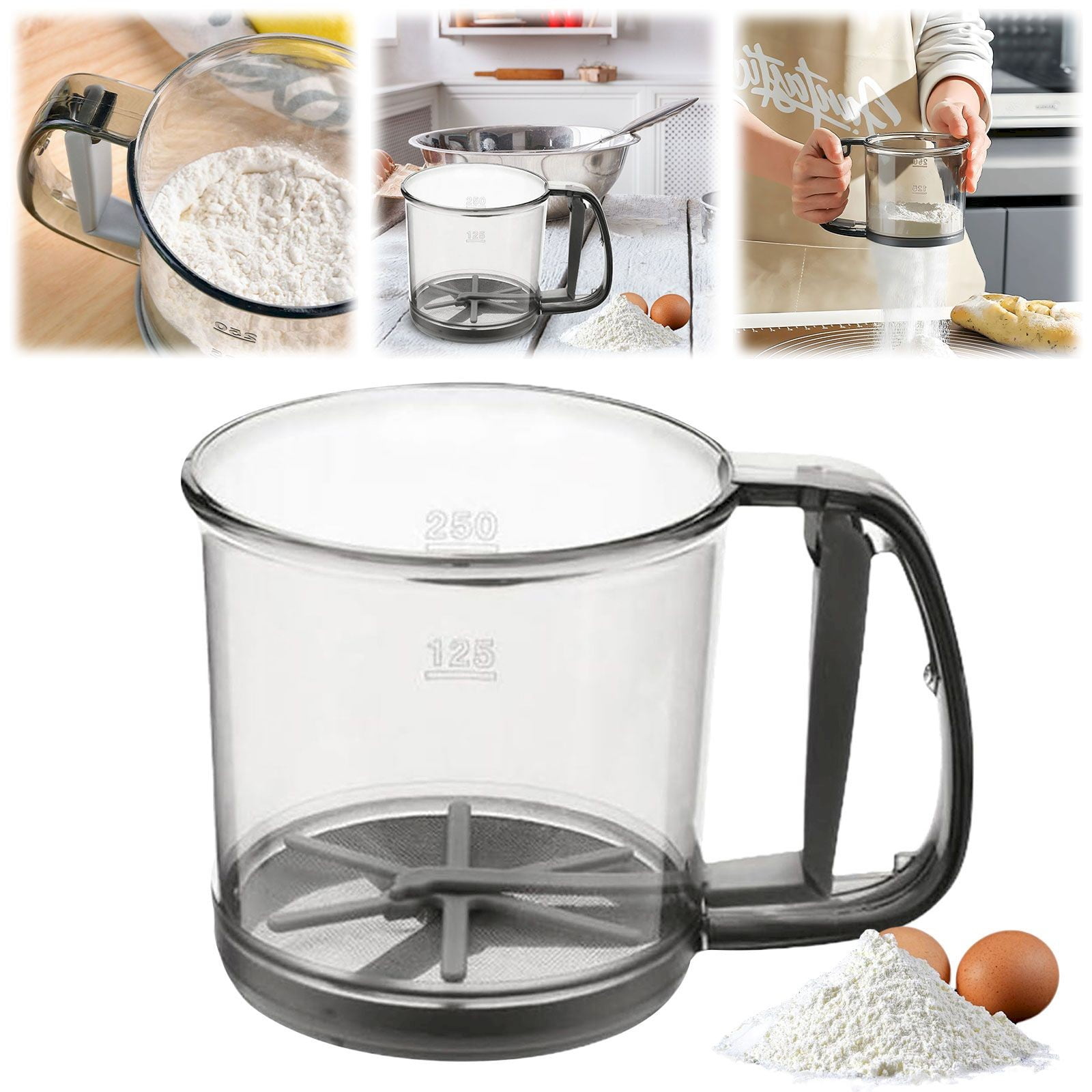 Pantry Organizers and Storage Clearance! 1X Single Layer Flour Sifter ...