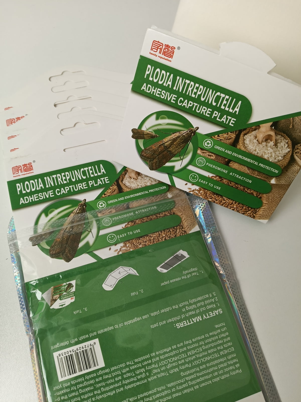 Pantry Pest Patrol (1 pack,7 Count) - Moth Traps for Kitchen,Flying ...