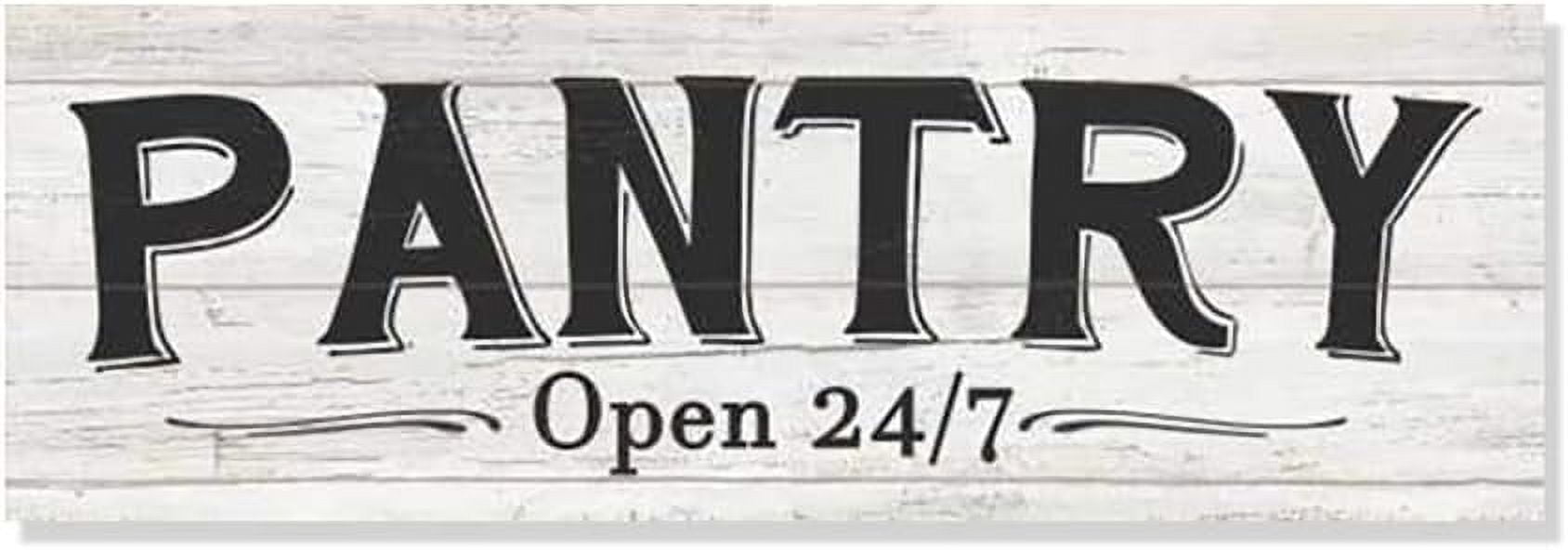 Pantry Sign Modern Farmhouse Rustic Décor Above Door Wood Sign Home ...