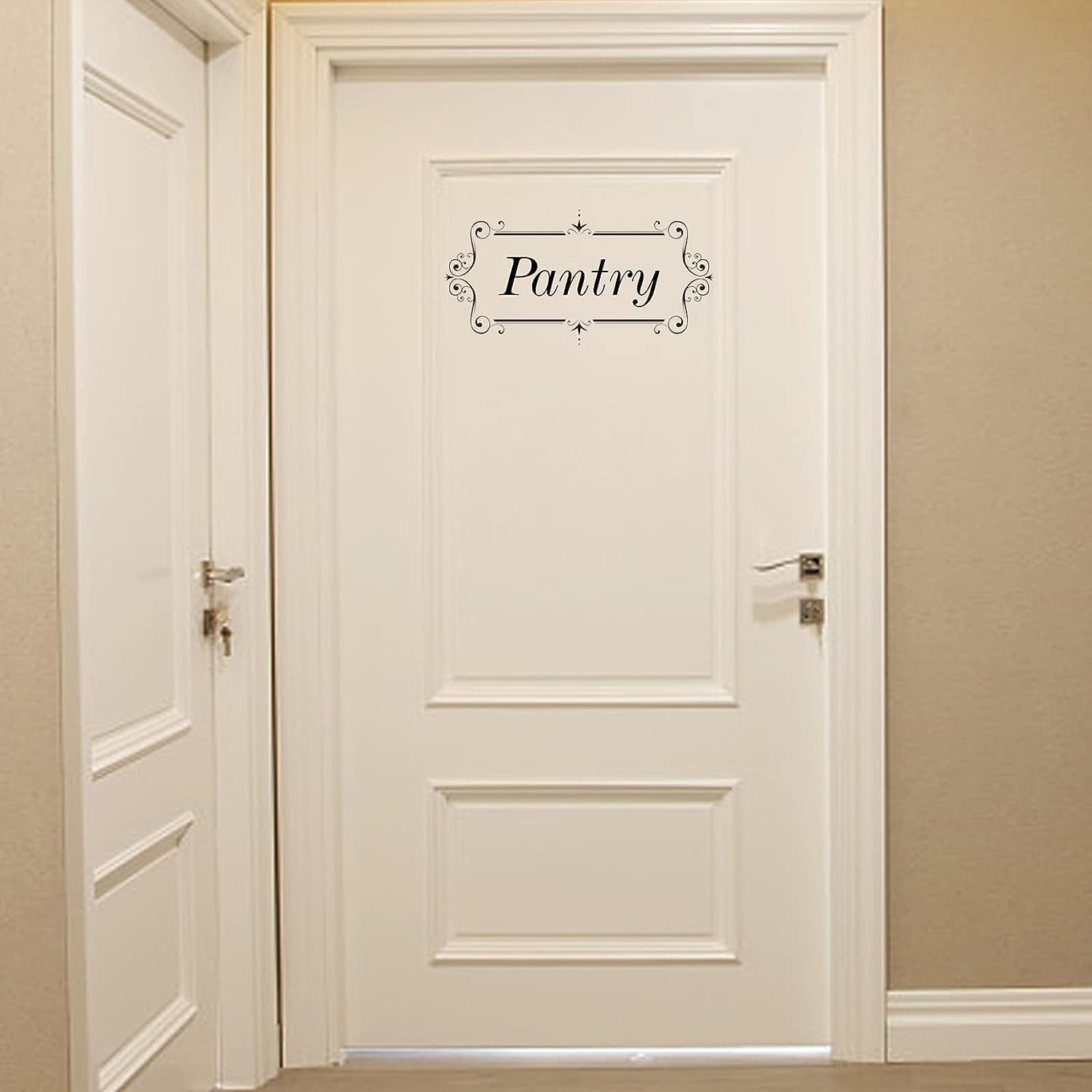 Pantry Sign Wall Stickers Removable Vinyl Window Wall Decals for Home ...