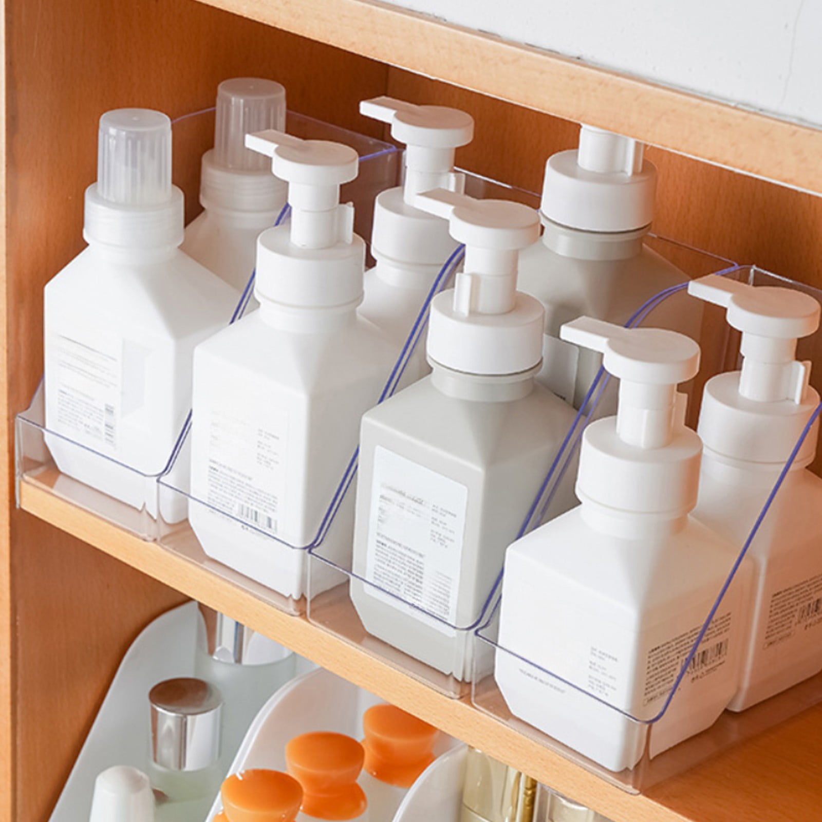 Pantry Slanted Organizers and Storage, Cabinet Organizer Kitchen ...