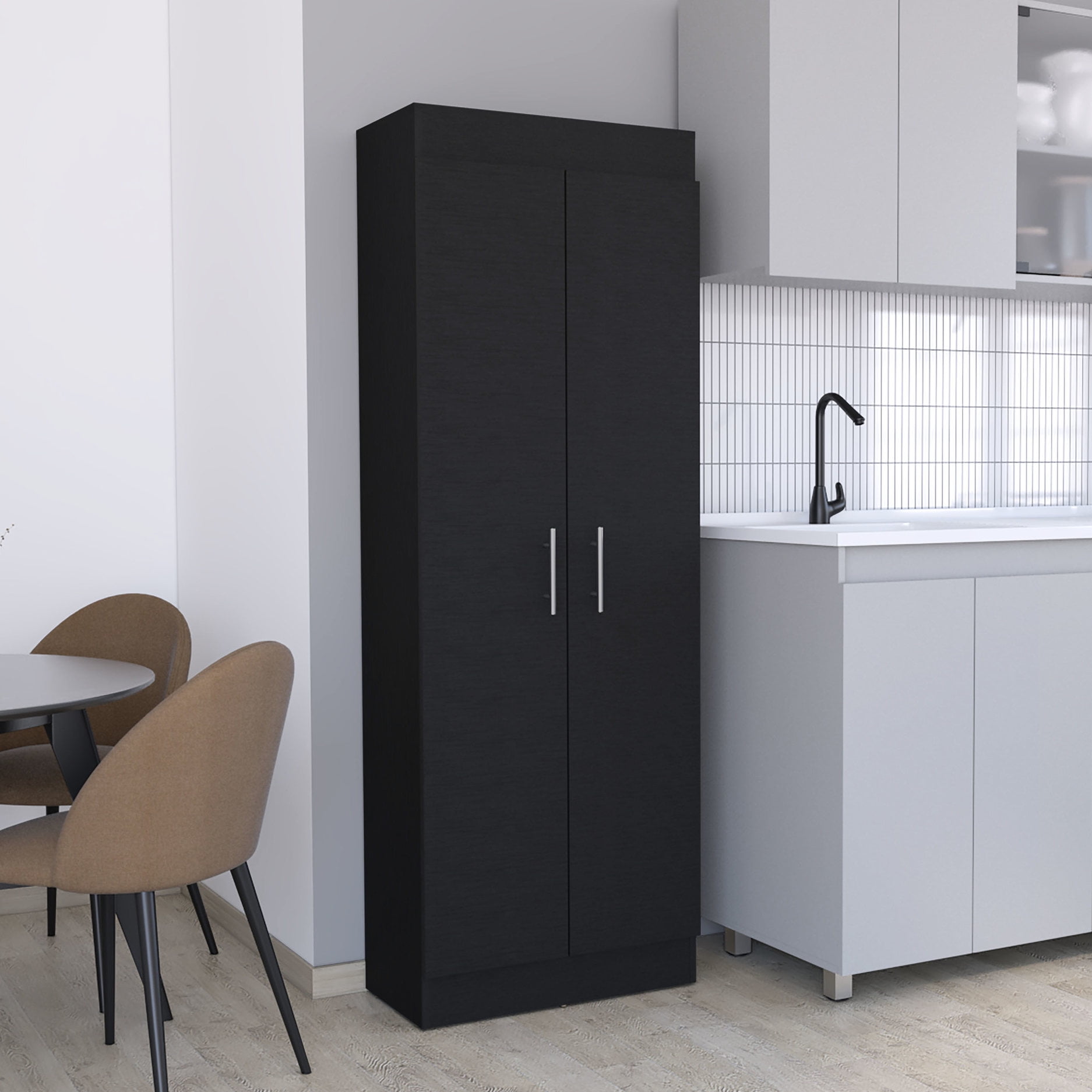 Pantry Storage Unit | Five Large Shelves for Storing Kitchen Stuff ...