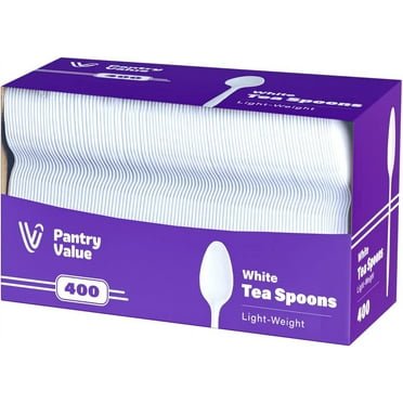 PLASTICPRO Premium Heavy Duty Disposable Soup Spoons, Everyday Use ...