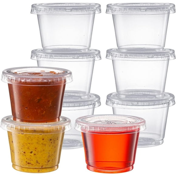 Plastic storage containers