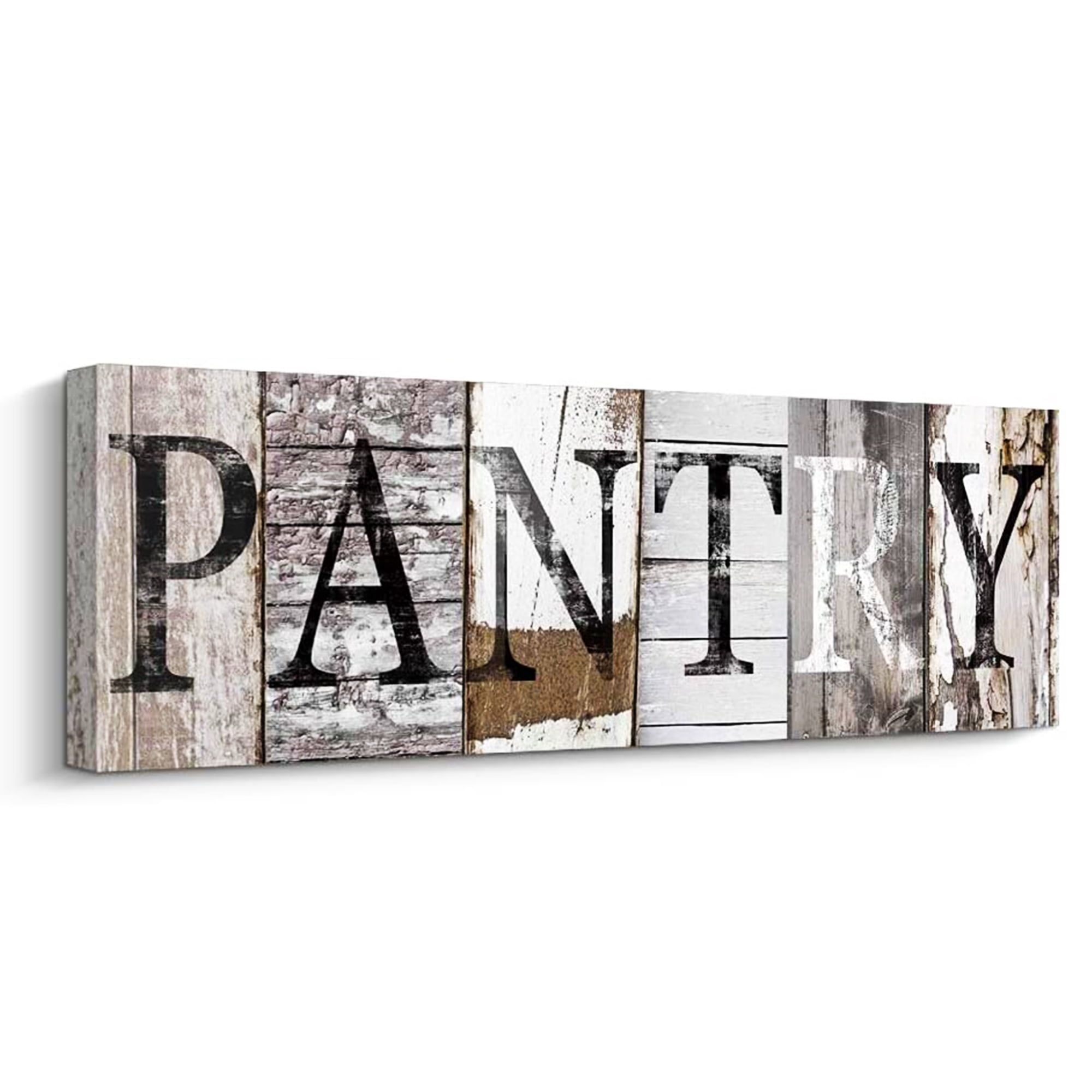 Pantry Wall Sign Decor Wall Art Rustic Farmhouse Kitchen Sign ...