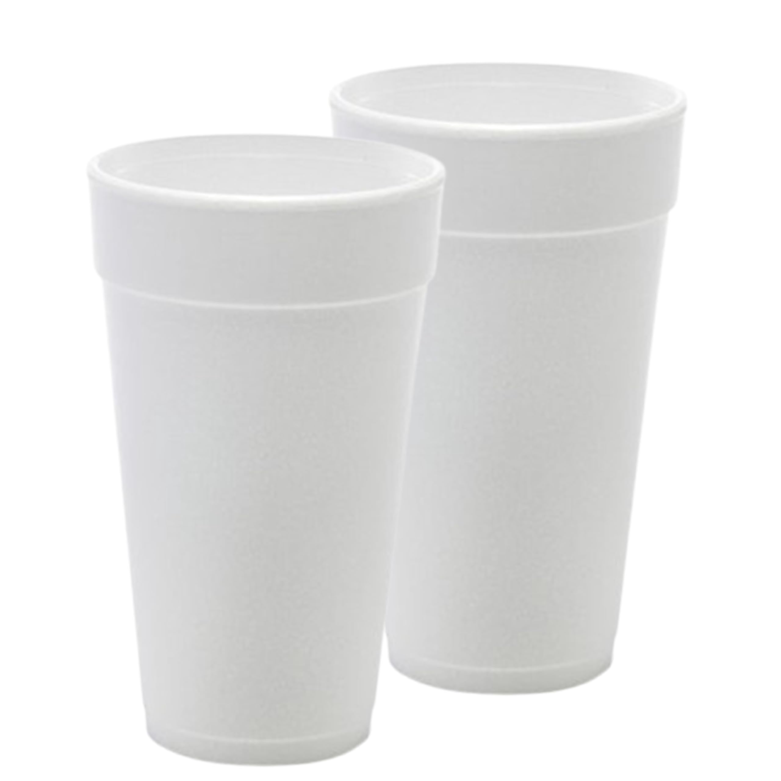 Pantryware Essentials 20oz Disposable AIF9 White Foam Cups - Pack of 25 ...
