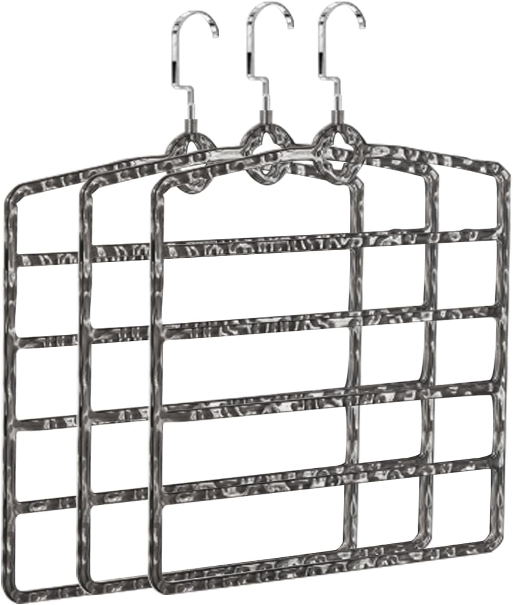Pants Hangers Plastic Hanger,Clear Clothes Hangers Space Saving,Multi ...