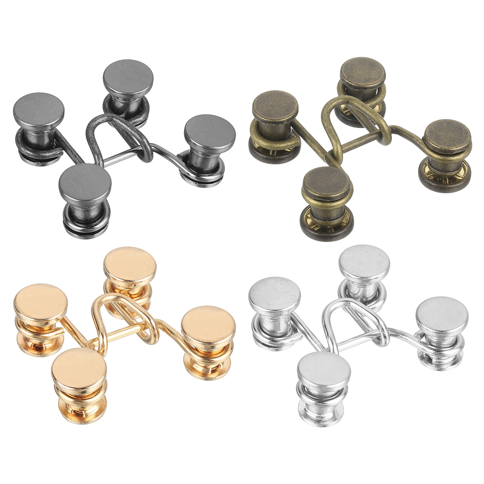 Pants Waist Tightener, 4 Sets of Adjustable Buttons, Waist Extender ...