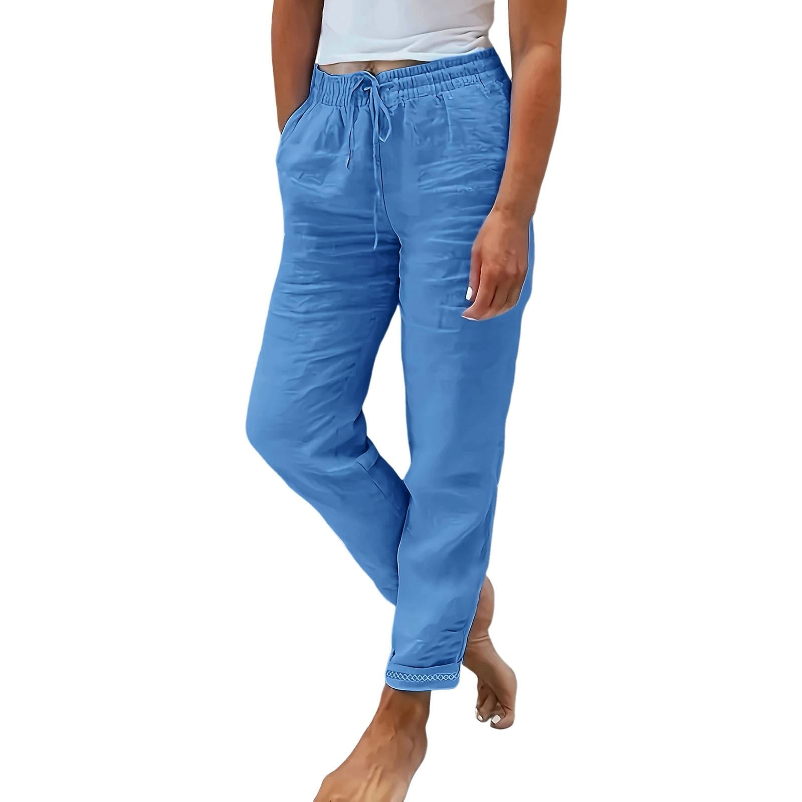 Pants for Women Casual Trousers Women Insulated Athletic Pants Loose ...