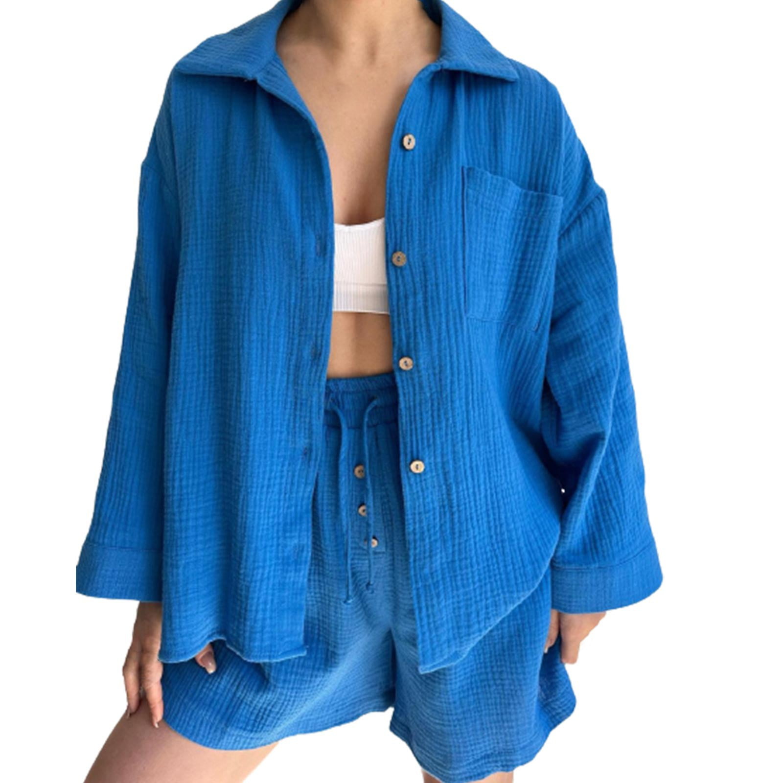 Pants for Women Women's Cotton And Linen Material Cloth Solid Color ...