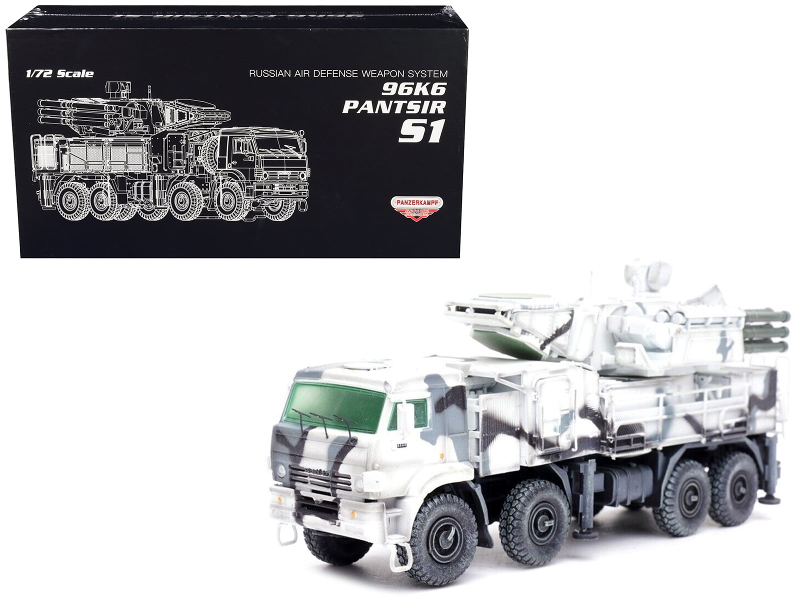 Pantsir S1 96K6 Self-Propelled Air Defense Weapon System Winter ...