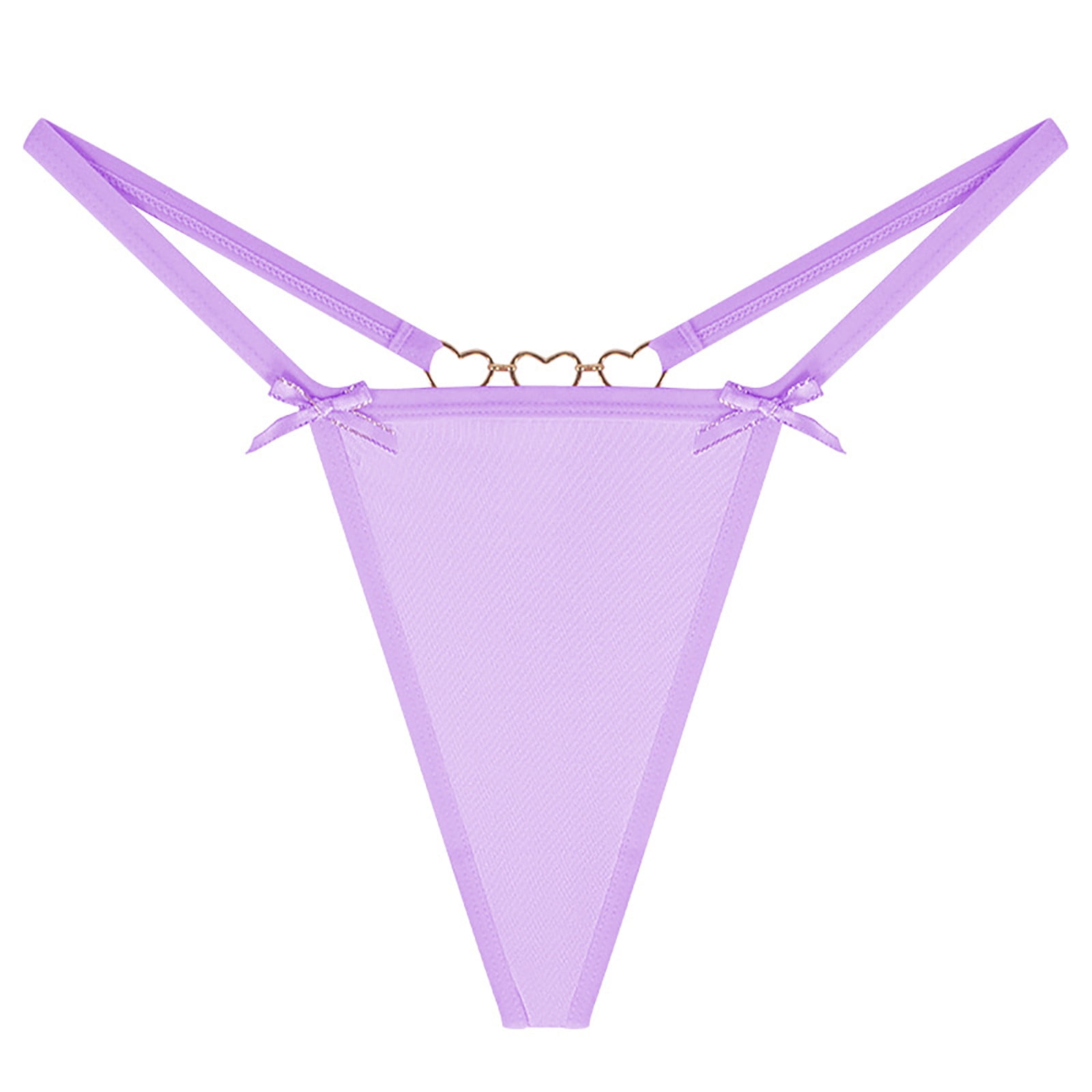 Pantys for Women Purple Cotton Underwear Underwear G String Thongs for ...