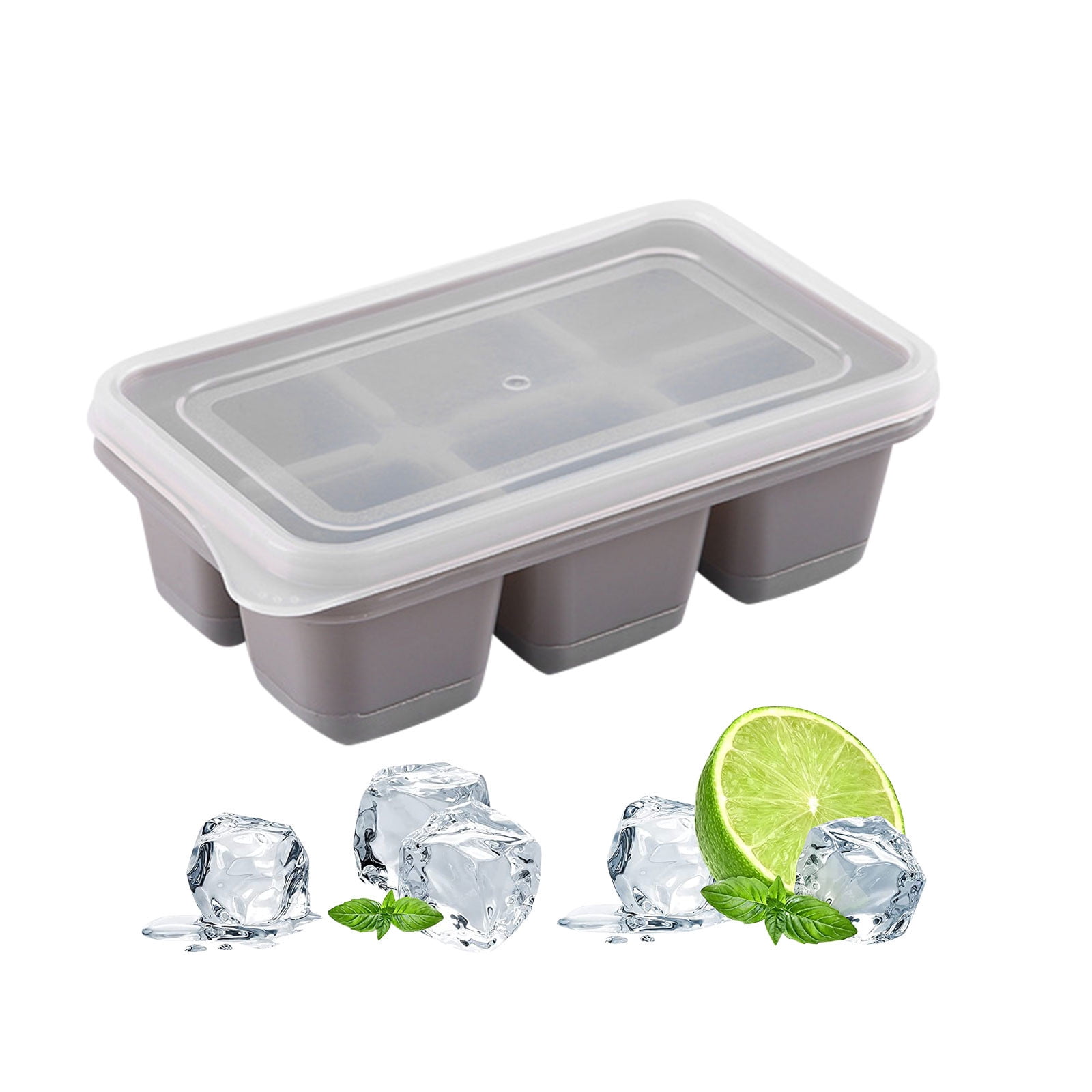 Panxico Ice Cube Mold Kitchen Essentials Ice Mould Trays Mini Ice Trays ...