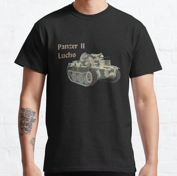 Panzer II Luchs German WW2 Battle Tank Classic T-Shirt - Walmart.com