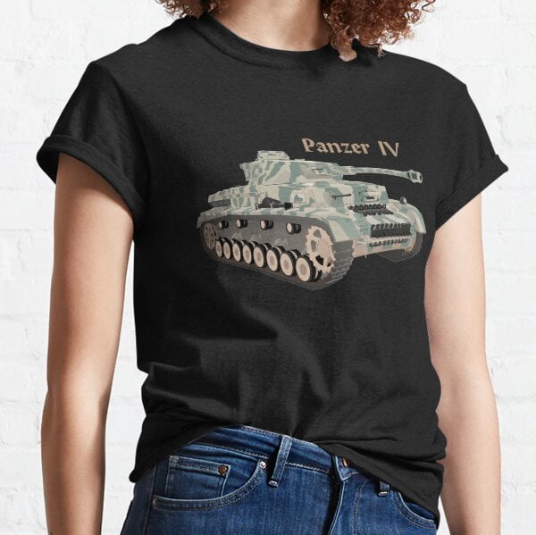 Panzer IV German WW2 Battle Tank Classic T-Shirt - Walmart.com