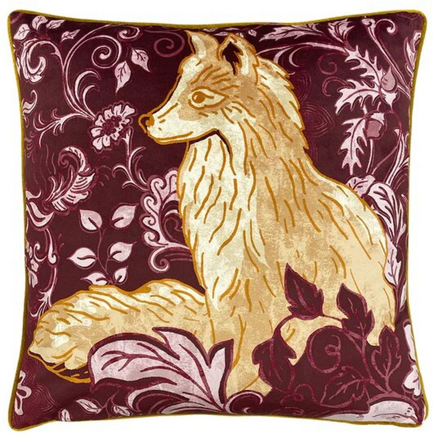 Paoletti Harewood Fox Throw Pillow Cover - Walmart.com