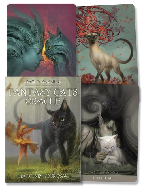 Paolo Barbieri Fantasy Cats Barbieri Fantasy Cats Oracle Hardcover