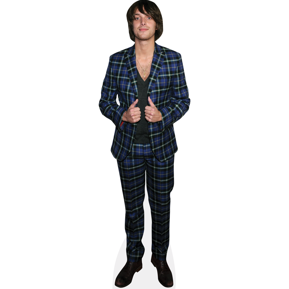 Paolo Nutini (Checked Suit) Mini Cardboard Cutout Standee - Walmart.com