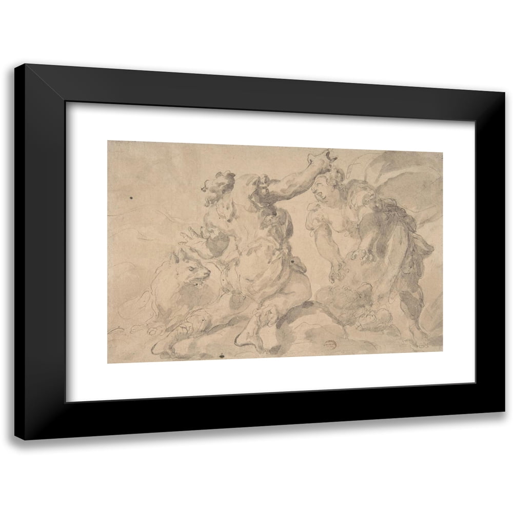 Paolo Pagani 14x11 Black Modern Framed Museum Art Print Titled - The ...