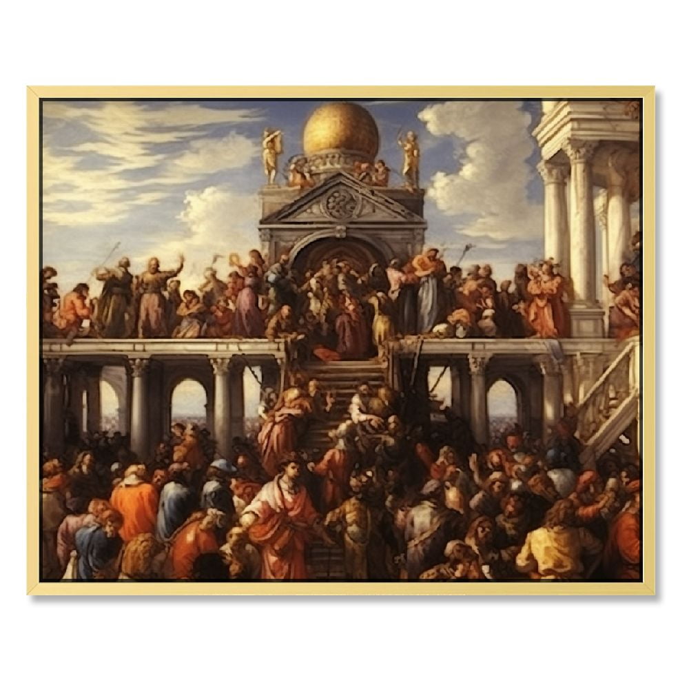 Paolo Veronese Wall Art - The Wedding Feast at Cana Prints ...
