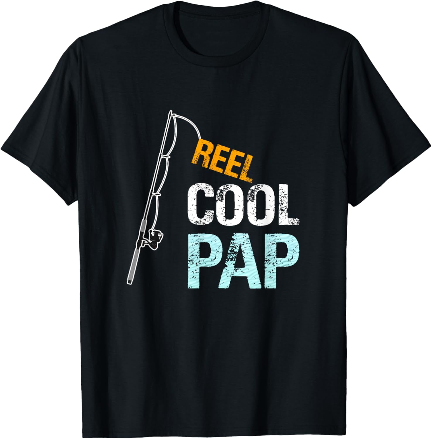 Pap Gift from Granddaughter Grandson Reel Cool Pap T-Shirt - Walmart.com