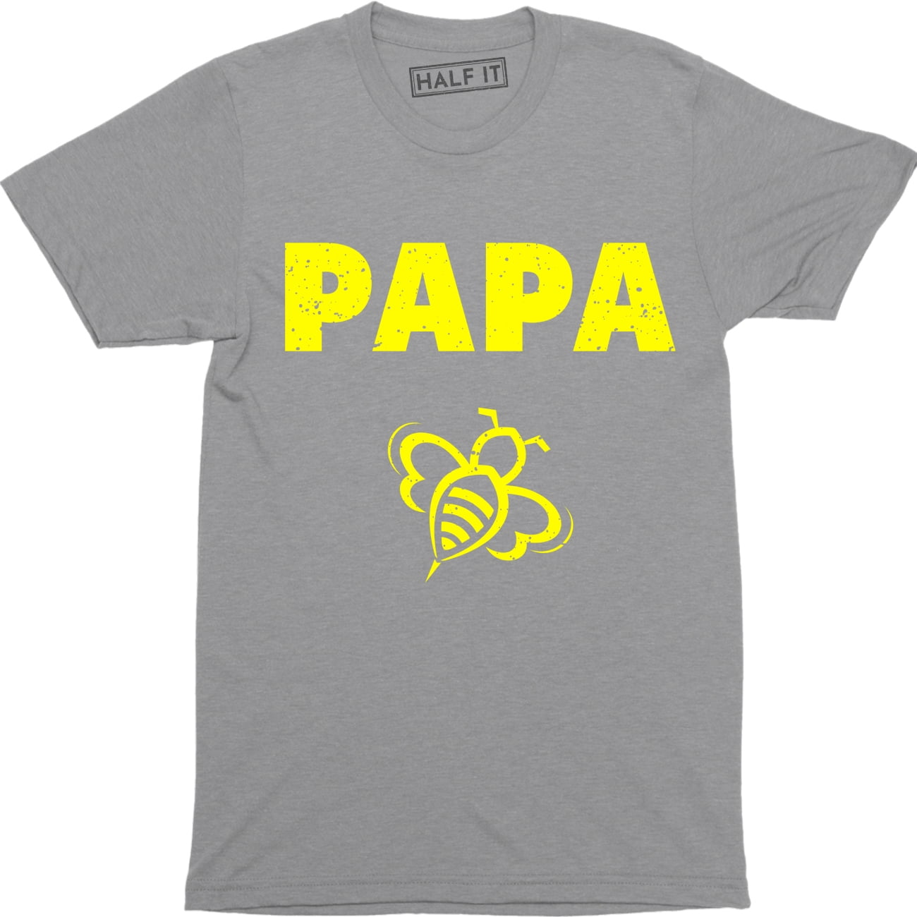 Papa Bee Funny Dad Bees Lover Fathers Day Daddy Men's T-Shirt - Walmart.com