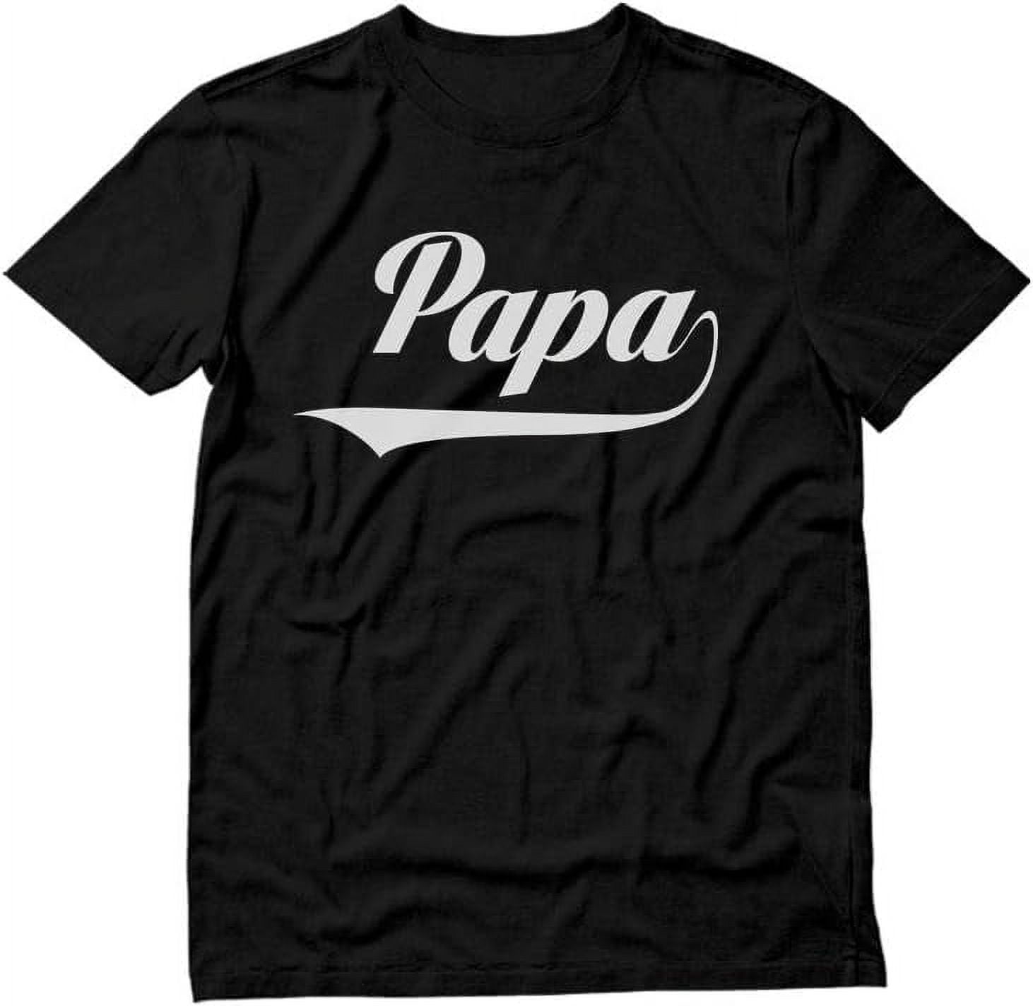 Papa Cool Shirt Logo Funny Gifts for Dads Fathers Day T-Shirt Dad Jokes ...