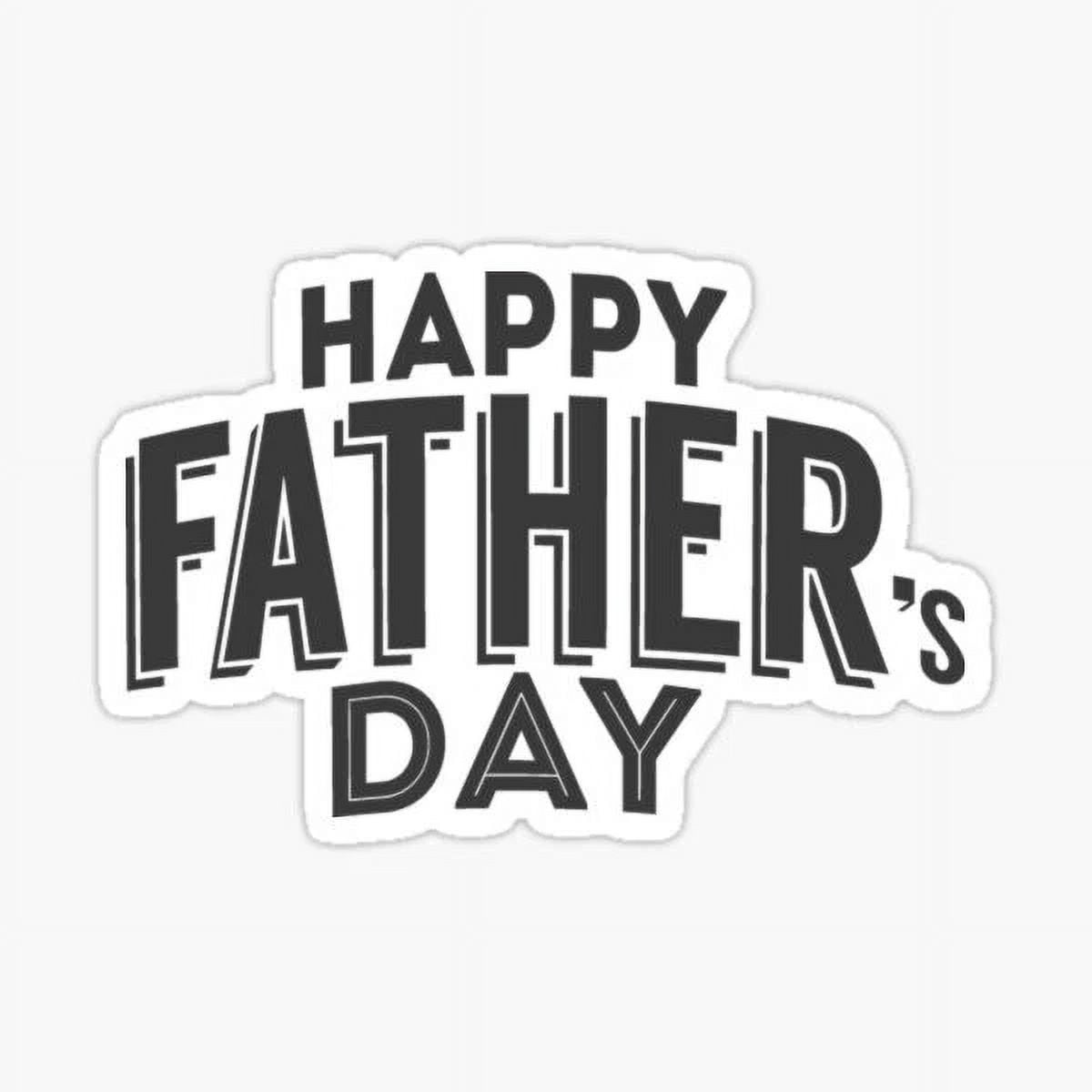 Papa Dad Husband Daddy Hero Happy Father'S Day Sticker Phone Decal ...