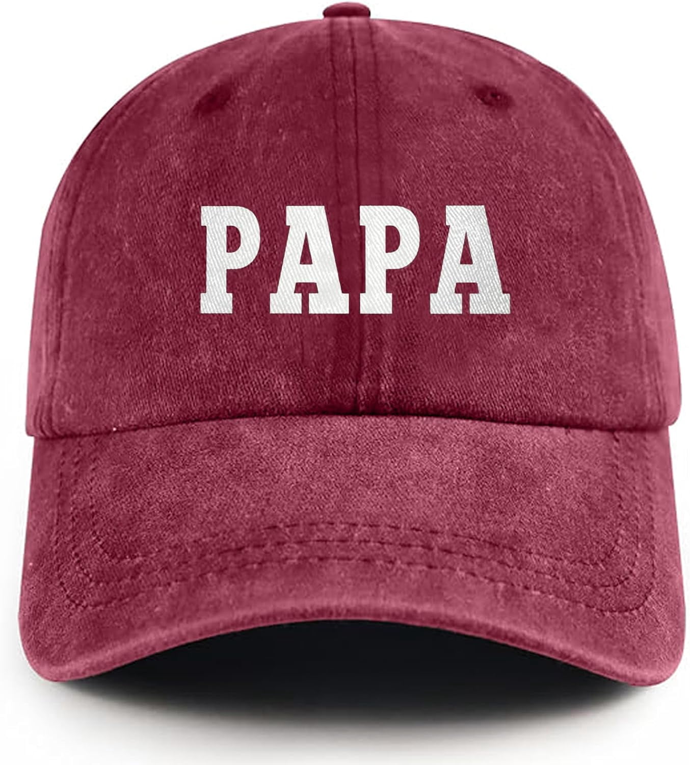 Papa Hat Adjustable Vintage Washed Cotton Dad Baseball Cap Gifts for ...