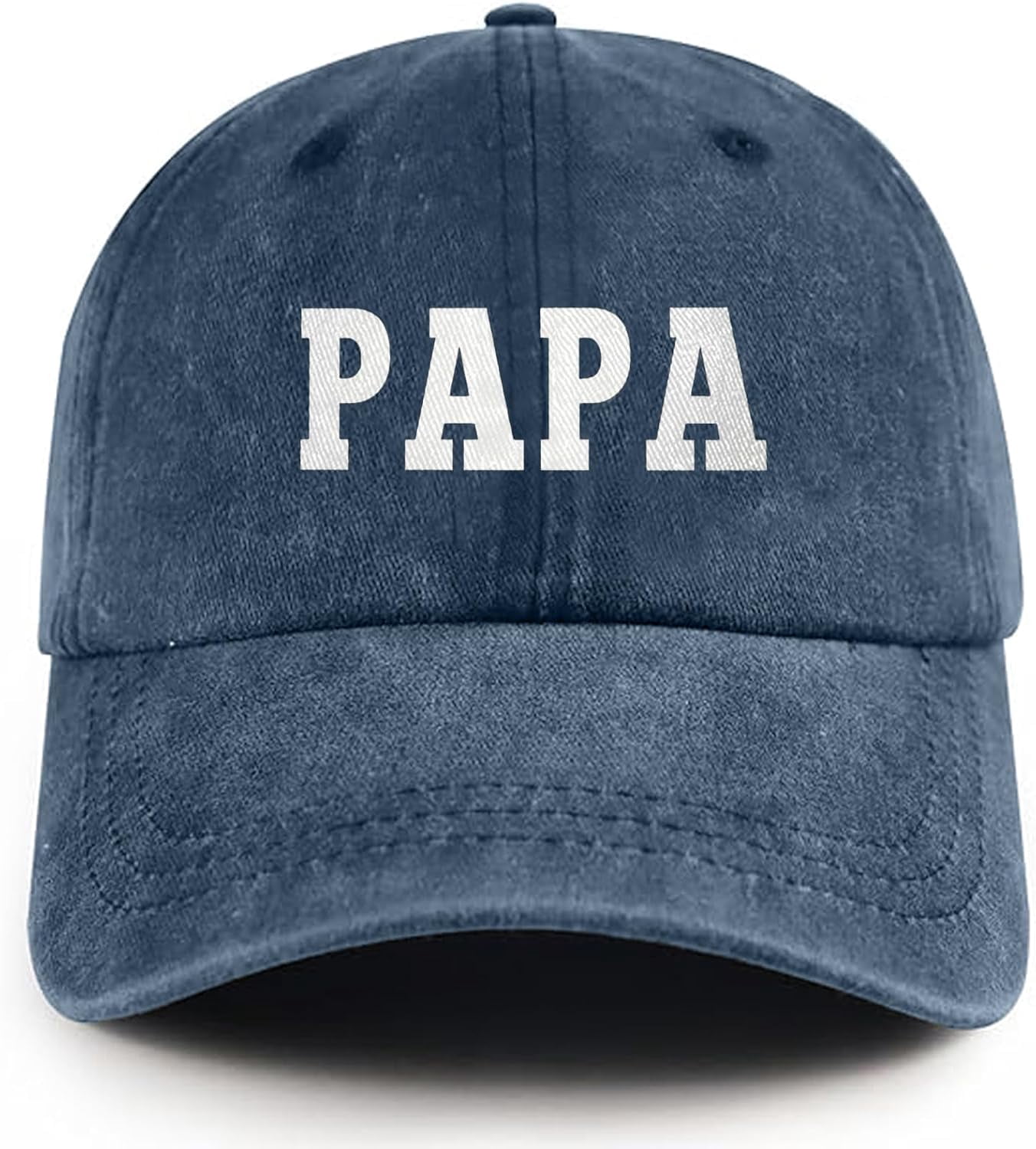 Papa Hat Adjustable Vintage Washed Cotton Dad Baseball Cap Gifts for ...