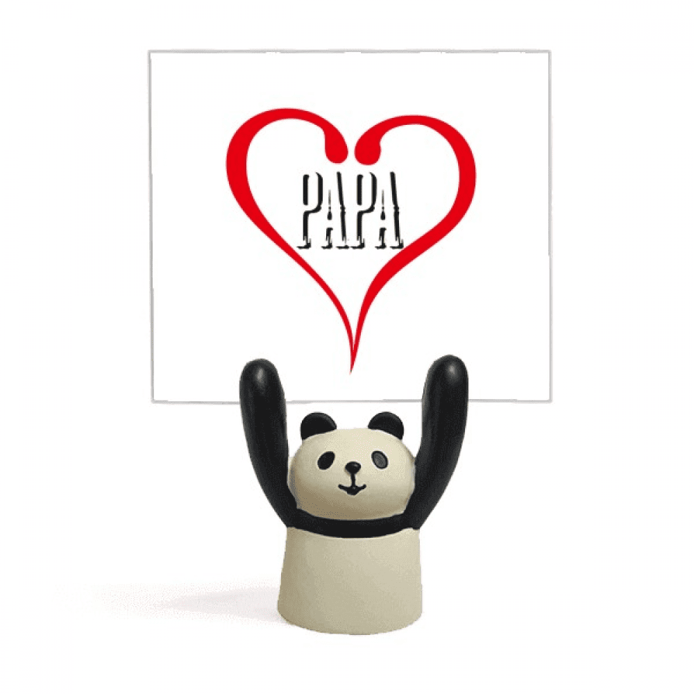 Papa Home Parents Father Art Deco Fashion Memo Holder Cartoon Animal ...