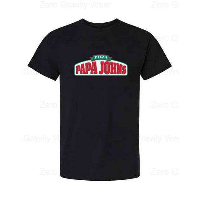 Papa John's Foodie Tour Pizza Chain Logo Restaurant Fans Gift TShirt ...