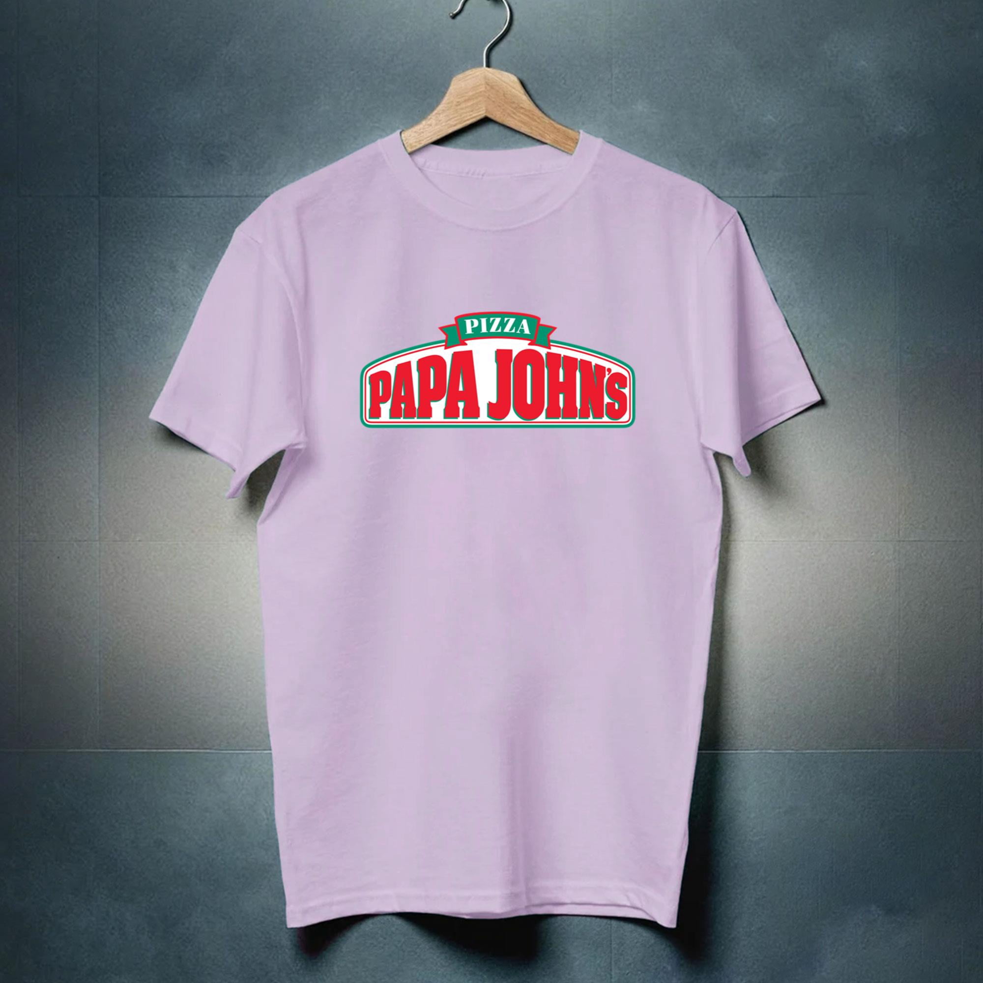 Papa John's Restaurant Foodie Tour Brand Logo Fan T Shirt-TH37341 ...